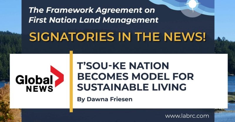 GLOBAL NEWS: T'Sou-ke Nation Becomes Model For Sustainable Living ...
