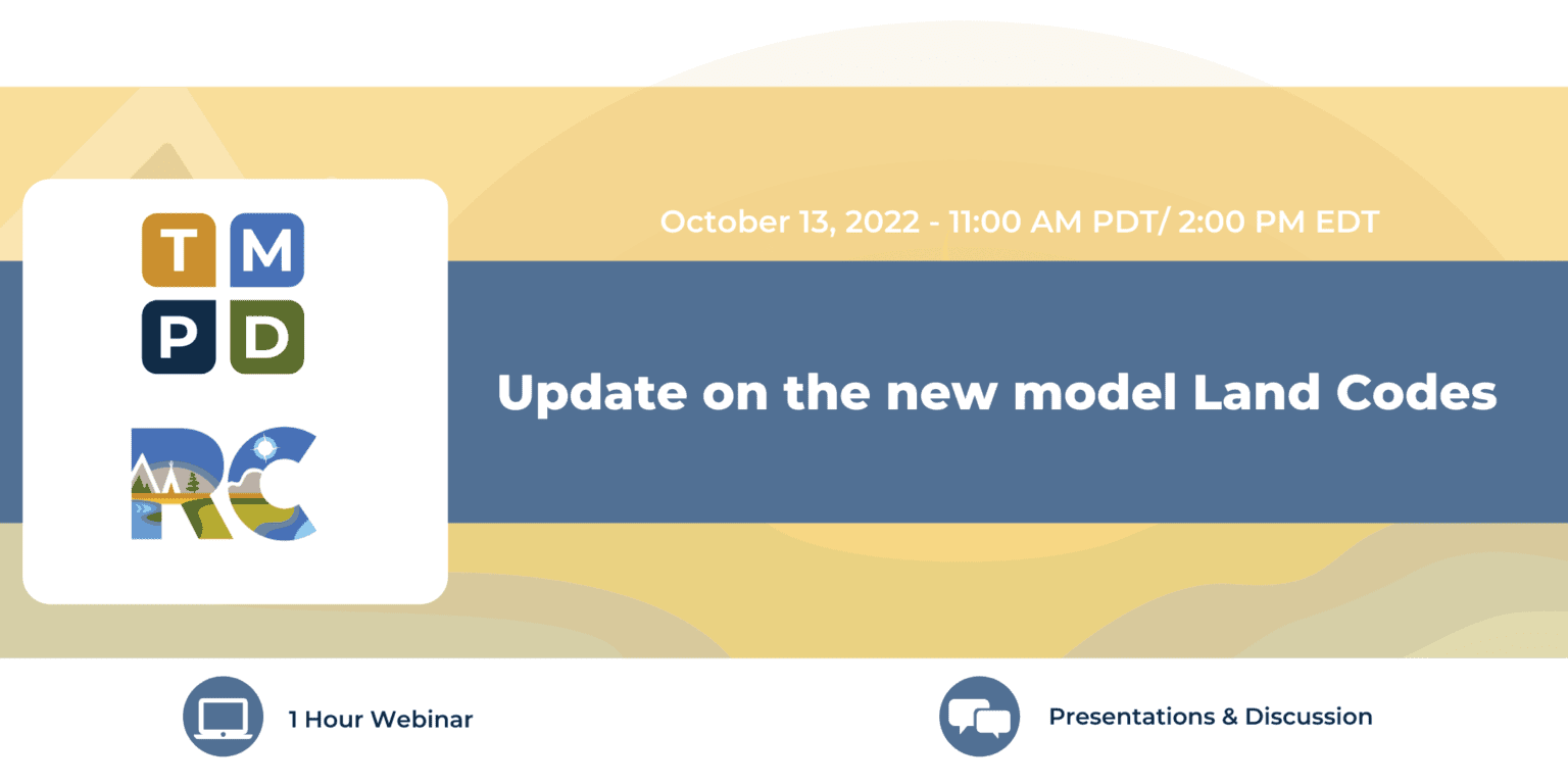 WEBINAR - Update on the new model Land Codes • First Nations Land ...