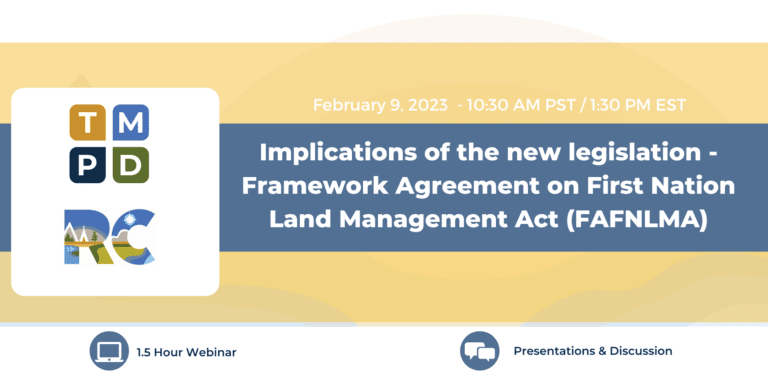 TMPD WEBINAR - Implications of the new legislation - Framework ...